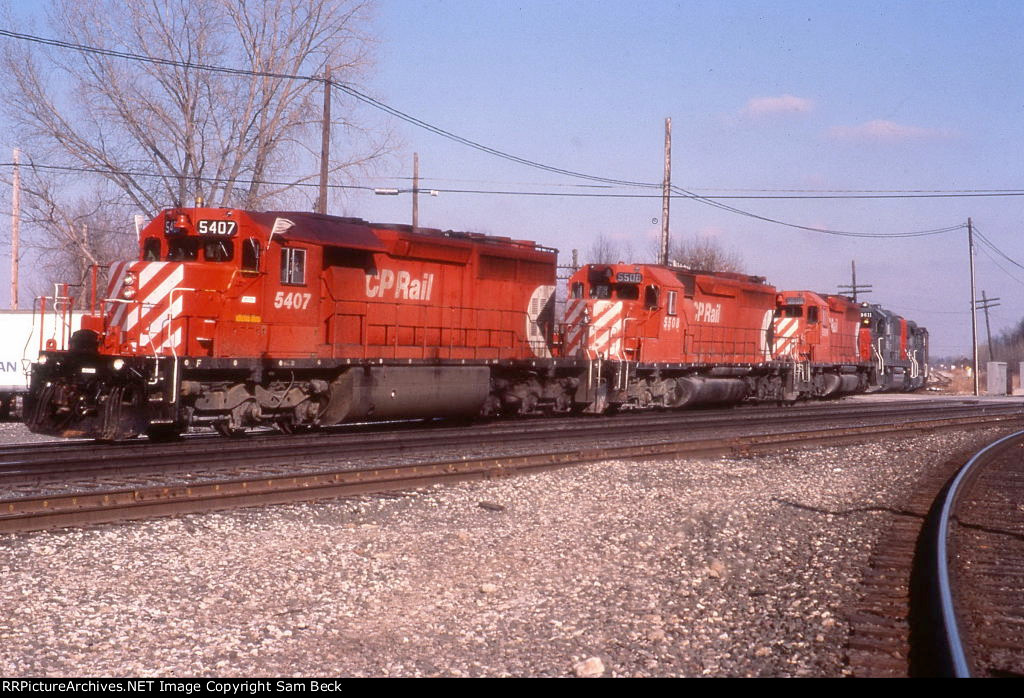 CP 5407 5508 And 5506 On 501